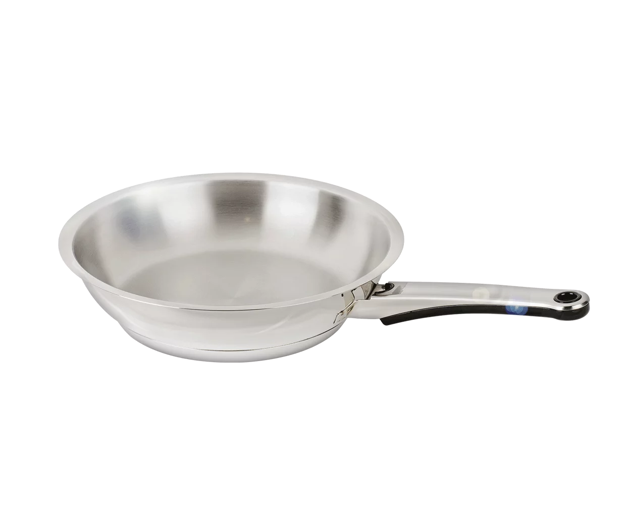 Poêle Induction en inox 18/10 - 24cm - ECOVITAM