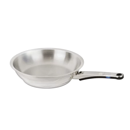 Poêle Induction en inox 18/10 - 24cm - ECOVITAM