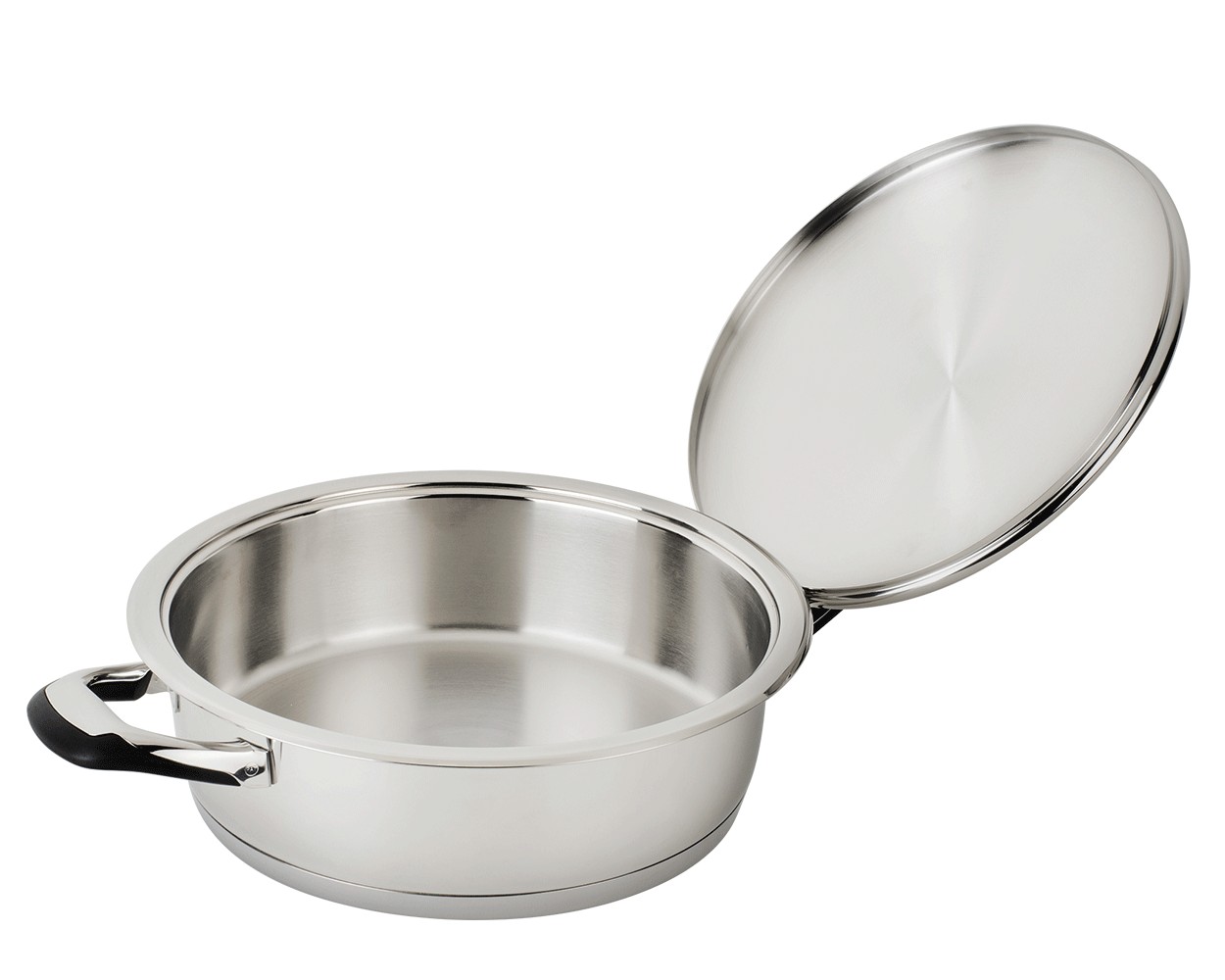 Sauteuse en inox 18/10 - Garantie à Vie - ECOVITAM